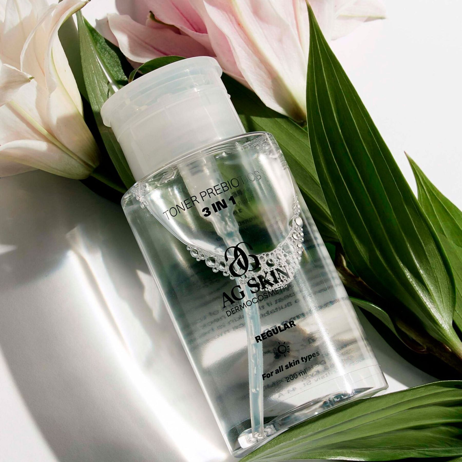 AG Skin Regular Тонік з пребіотиками 3 в 1 ціна 1 100 грн в PureShop з ...